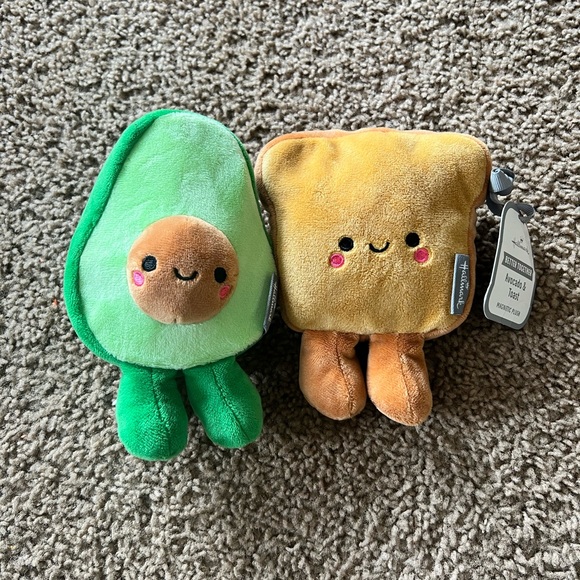 Toys | Avocado And Toast Small Stuffed Animals Hallmark | Poshmark